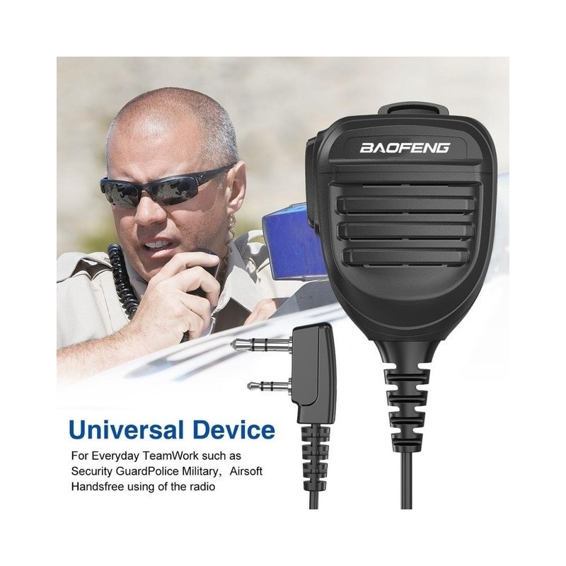 Microfone Microfone PTT de Radiofrequência